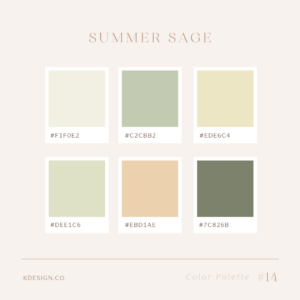 20 Gorgeous & Girly Color Palettes for Your Website - K Design Co.