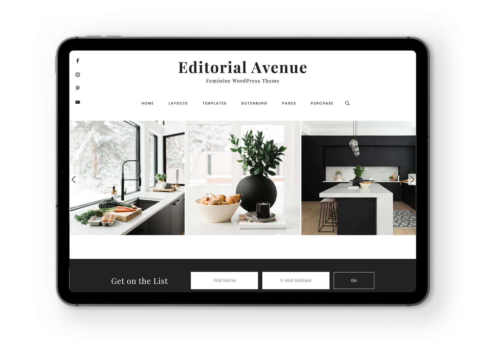 20 Website Templates That Will Give You All The Feels - K Design Co.