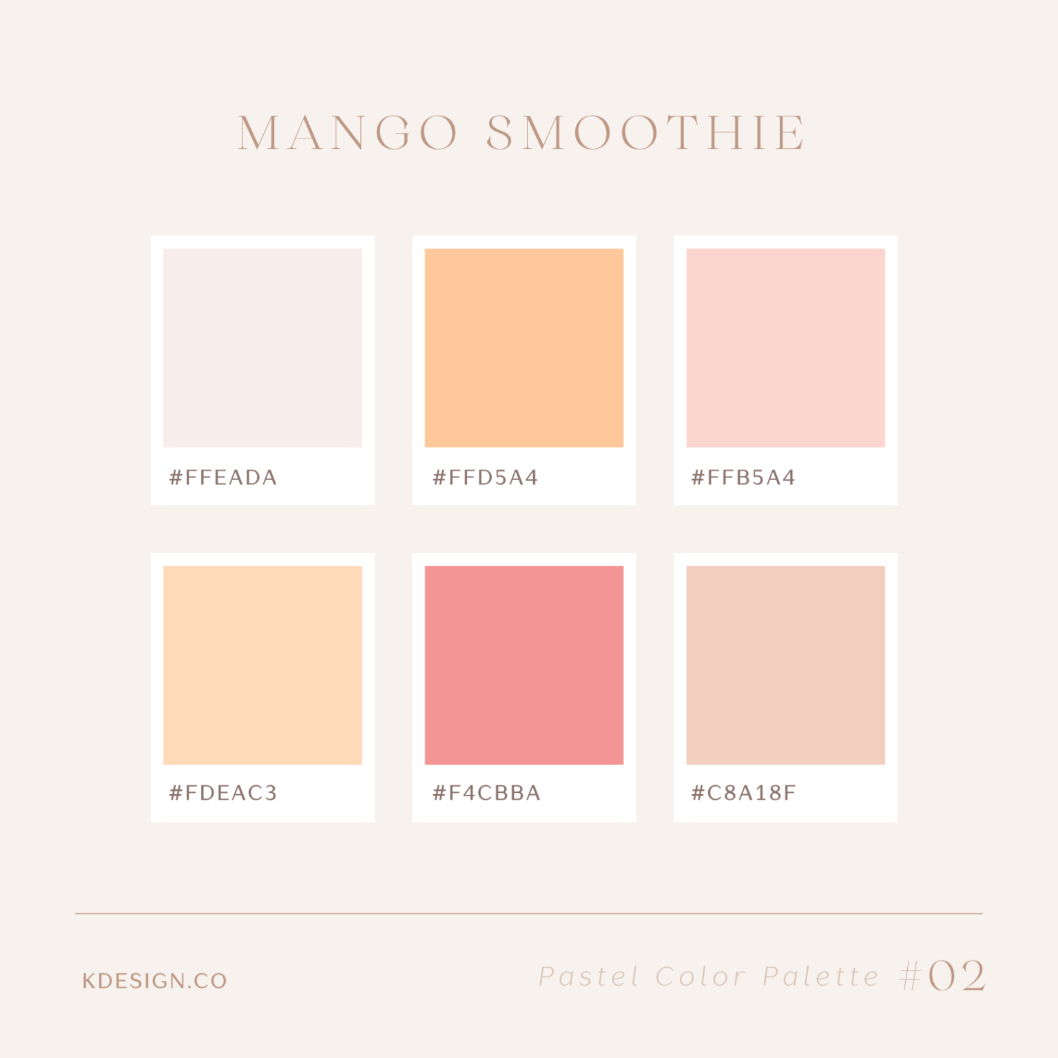21 Beautiful Pastel Color Palette Examples with Color Codes