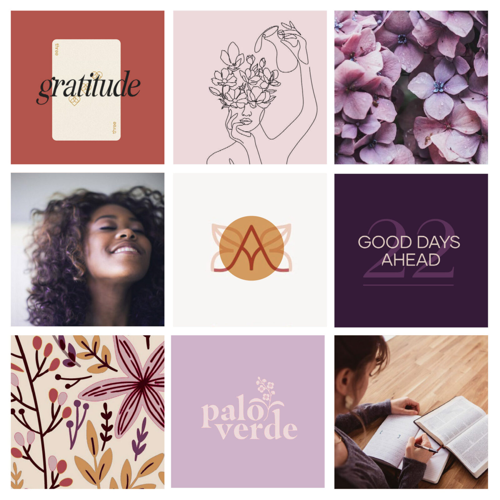 A Feminine Brand for a Bespoke Journal & Retail Business - K Design Co.