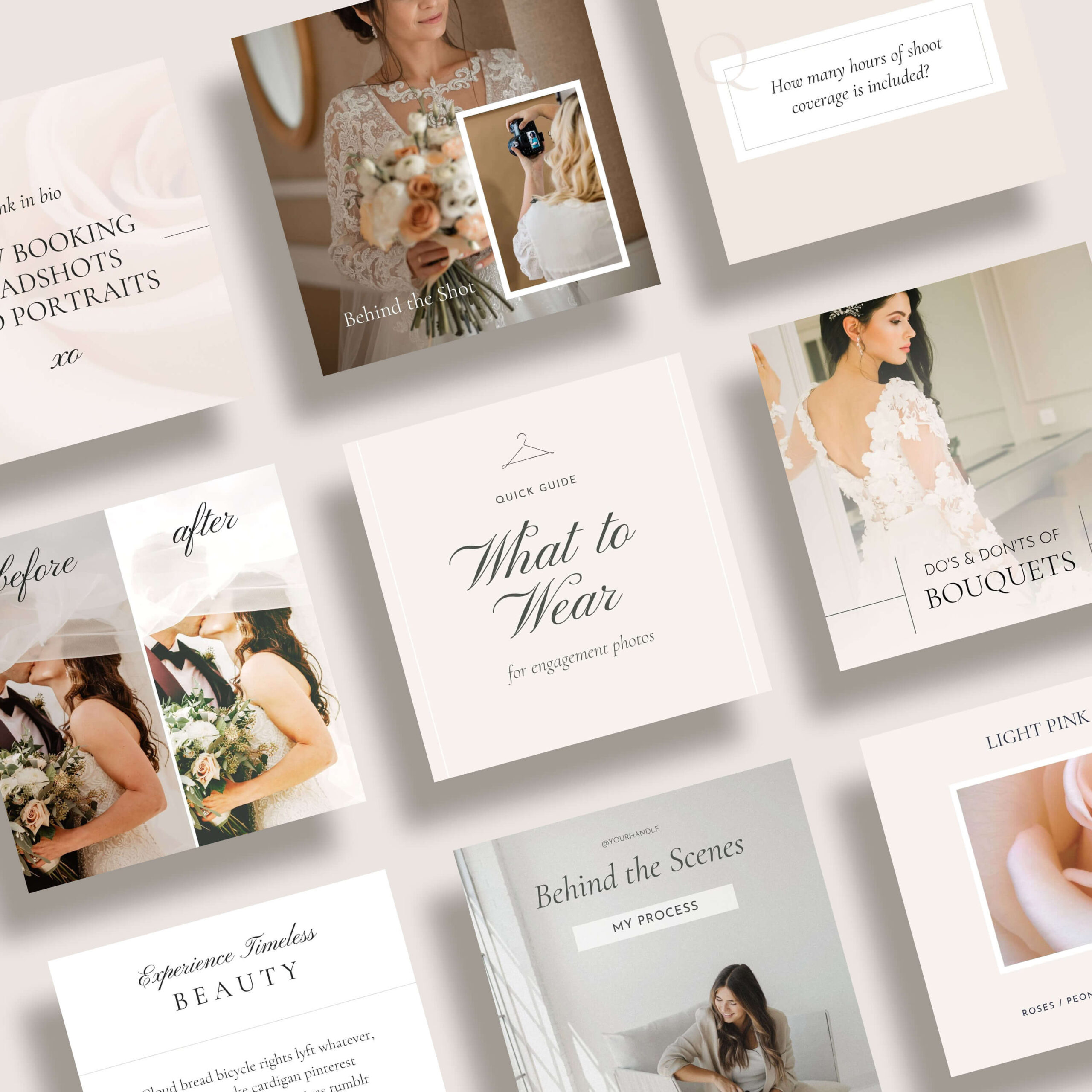 Jamie Social Media Templates - K Design Co.