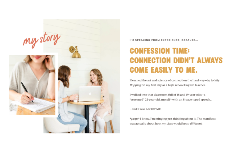 How to Create an Inspiring About Me Page with Examples - K Design Co.