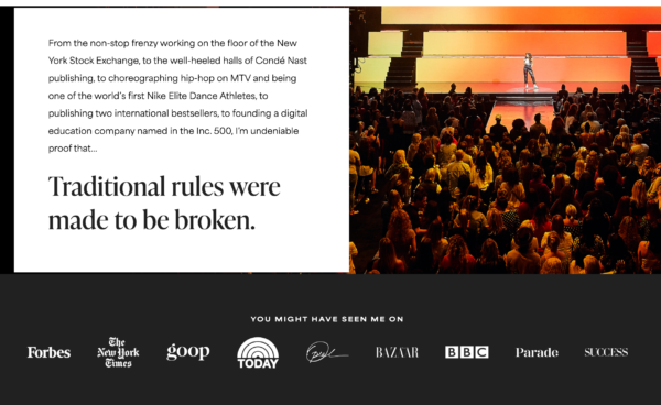 How to Create an Inspiring About Me Page with Examples - K Design Co.