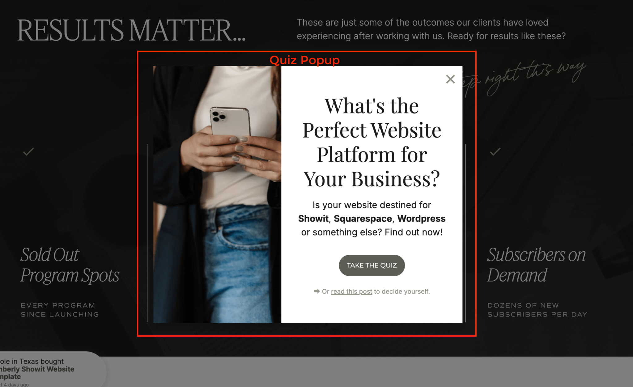 Where Should You Put Your Quiz CTA? I Tested 8 Spots to Find Out