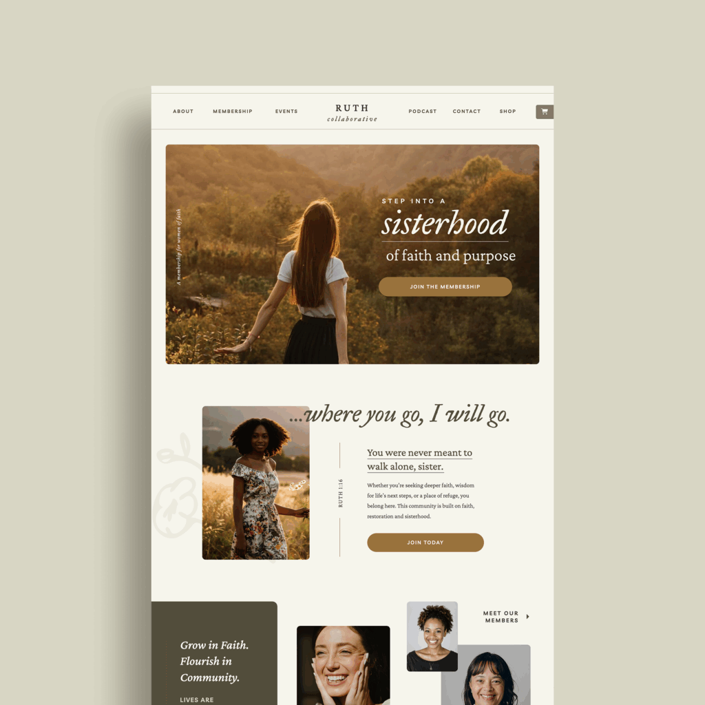 Buy Showit Website Templates | Editable Website Templates for Women